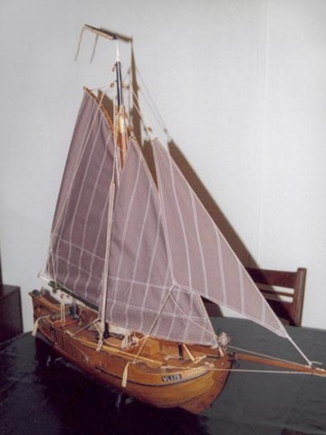 Restauratie van een botter model